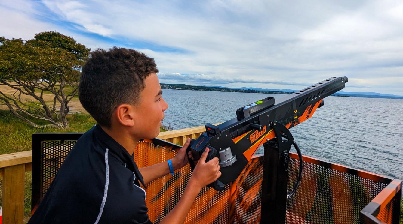 Ball Blaster Taupō | Family Friendly Blasting Action